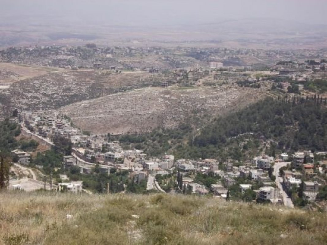 Hiking in Kherbet Selem
