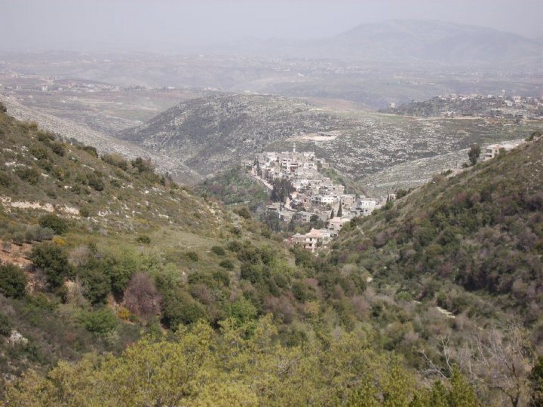 Hiking in Kherbet Selem